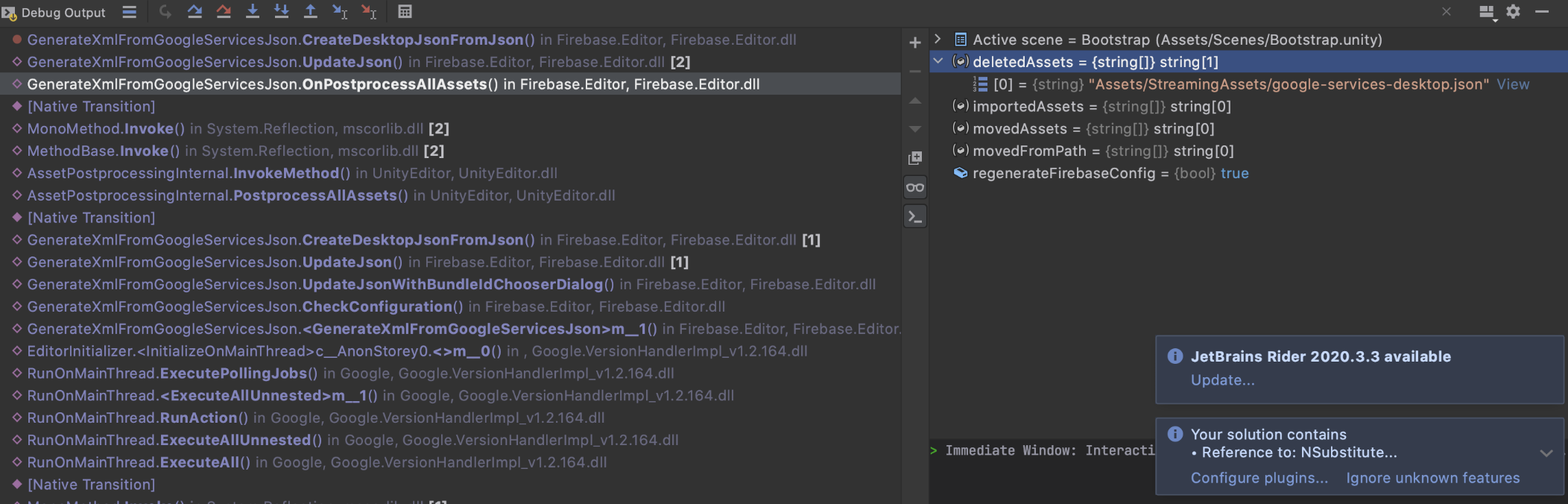 [Bug] Moving File Failed - google-services-desktop.json · Issue #980 · firebase/quickstart-unity ...