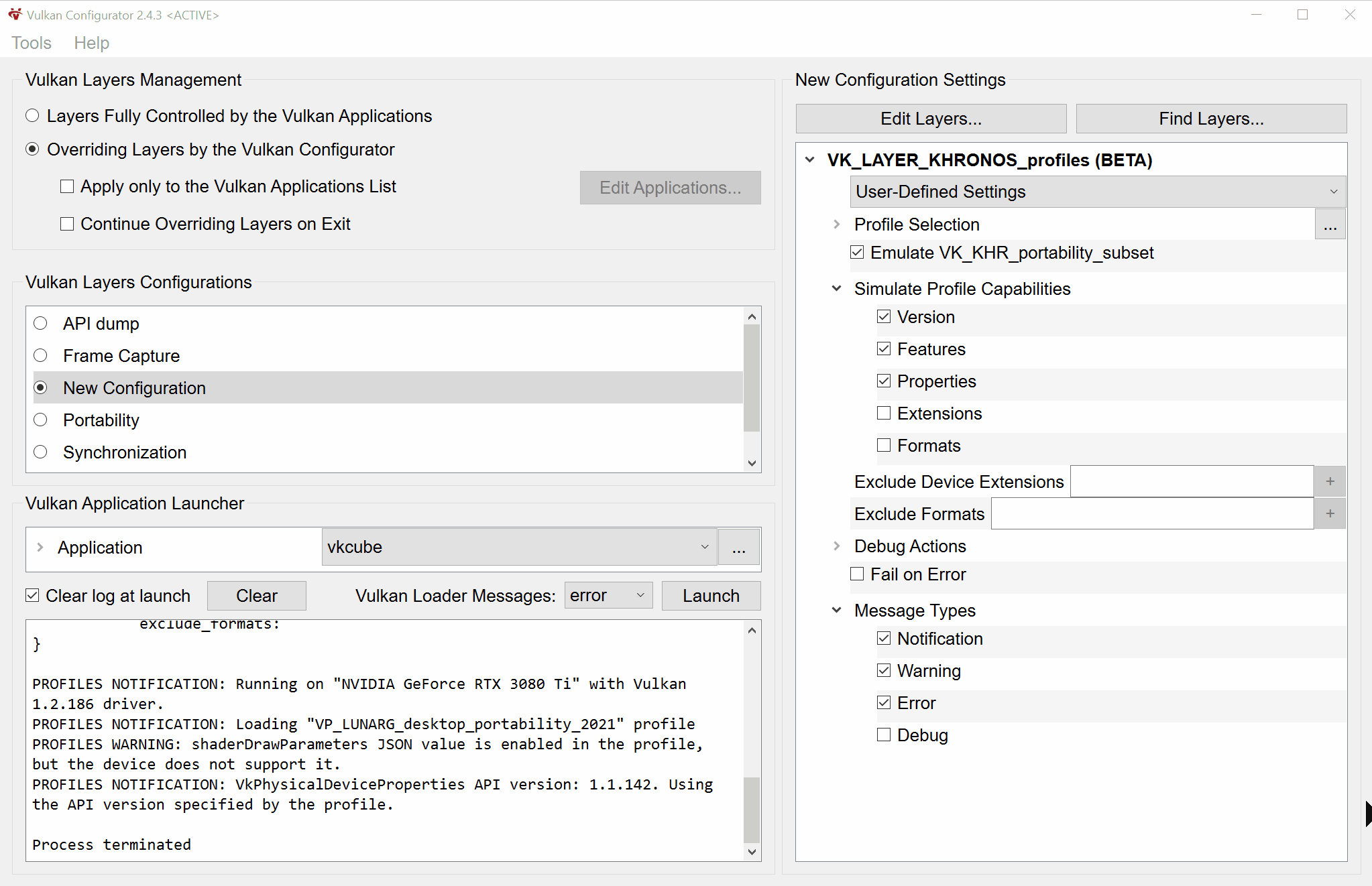 layer: Invalid warning shaderDrawParameters · Issue #91 · KhronosGroup/Vulkan-Profiles · GitHub
