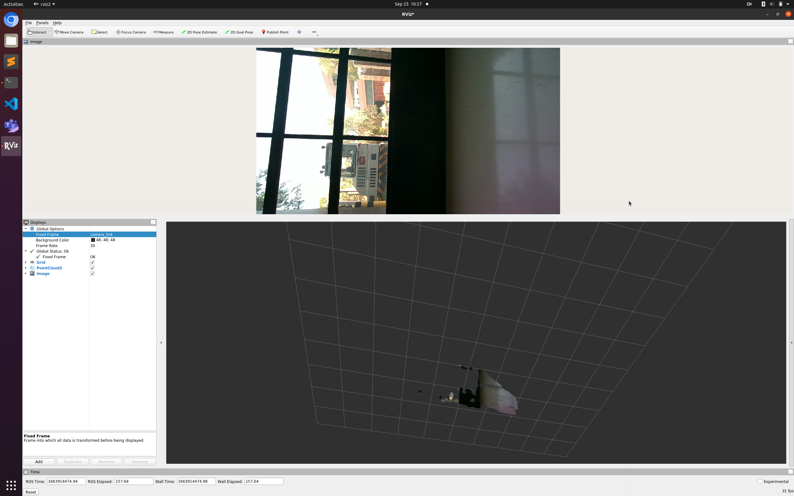 Pointcloud is almost blank outdoor when using ROS2 · Issue #2488 · IntelRealSense/realsense-ros ...