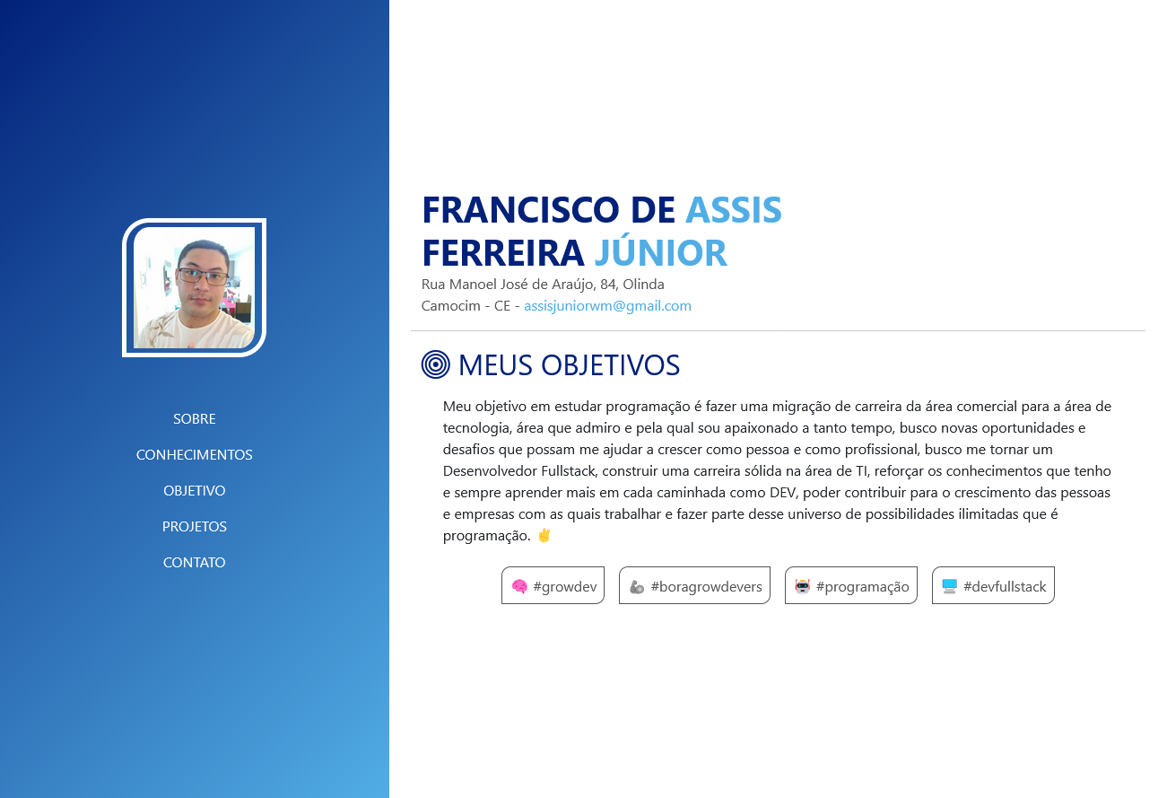 GitHub - AssFerj/curriculum-web: Curriculum Web