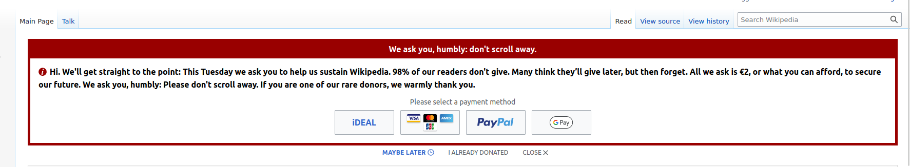 en.wikipedia.org: ads · Issue #14959 · uBlockOrigin/uAssets · GitHub