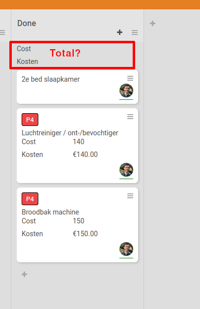 Total sum of custom field doesn't show total sum · Issue #4819 · wekan/wekan · GitHub