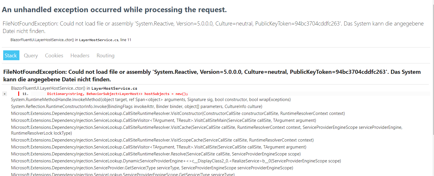 Fix Demo Server Side · Issue 406 · Blazorfluentui Blazorfluentui · Github