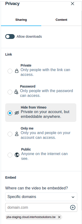 Can not play private embedded Vimeo videos · Issue #751 · vimeo/player.js · GitHub