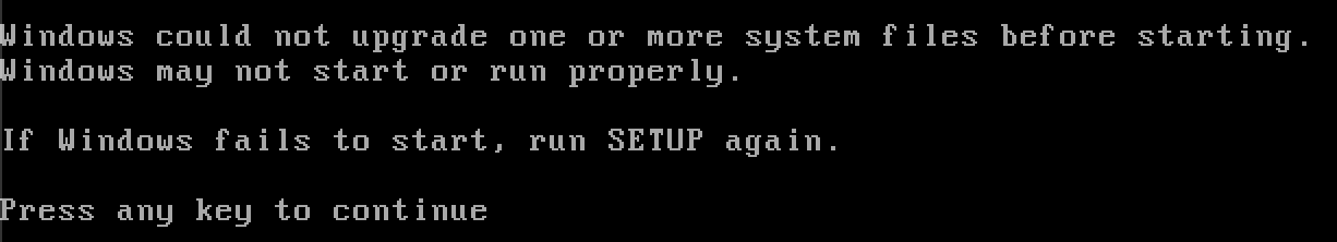 Windows 9x install ends with ‘Access was denied’ file copy error on Mac ...