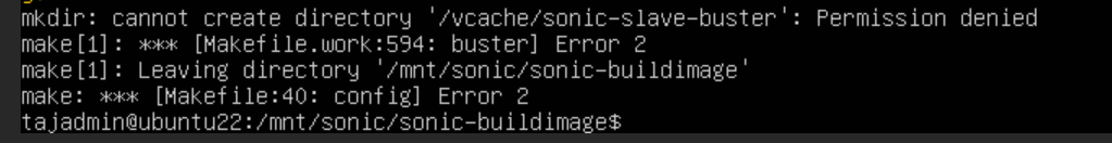 Cannot build sonic on Ubuntu 22, permission denied errors. · Issue #14467 · sonic-net/sonic ...