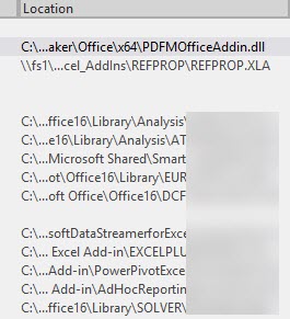 REFPROP Addin link in Excel breaks down when used on SharePoint ...