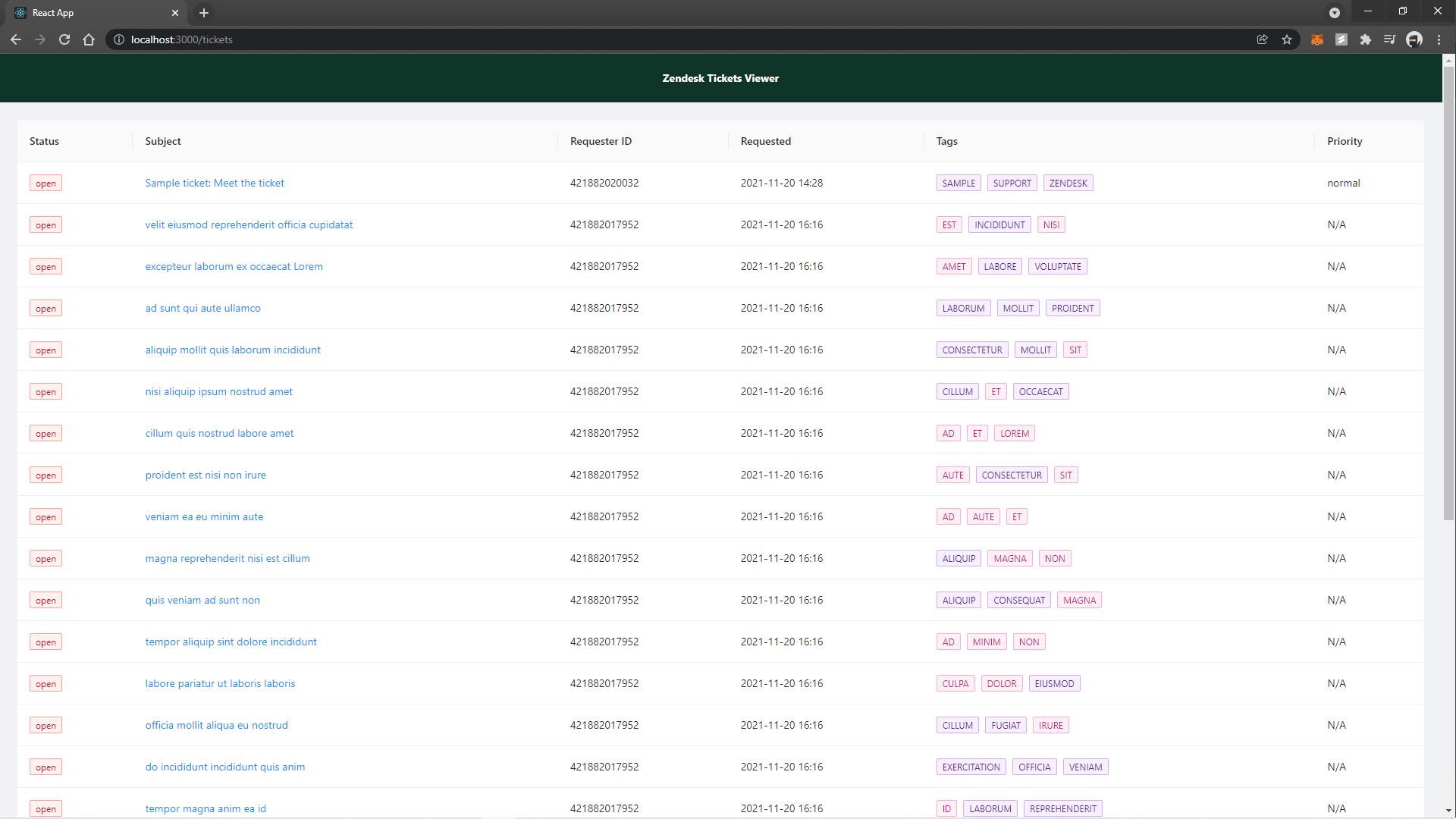 GitHub - jzhan253/ZendeskTicketViewer: Zendesk 2022 Summer Internship Coding Challenge