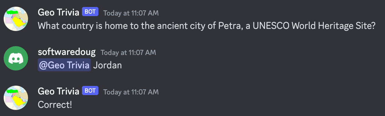 GitHub - softwaredoug/geo_bot: Geography trivia discord bot using ChatGPT