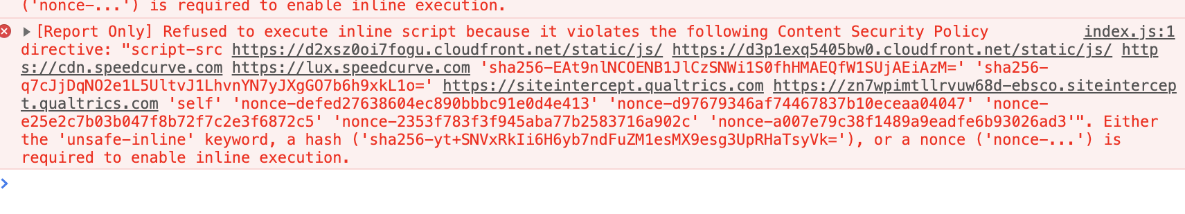 reportOnly is not working in React SSR app · Issue #293 · helmetjs/helmet · GitHub