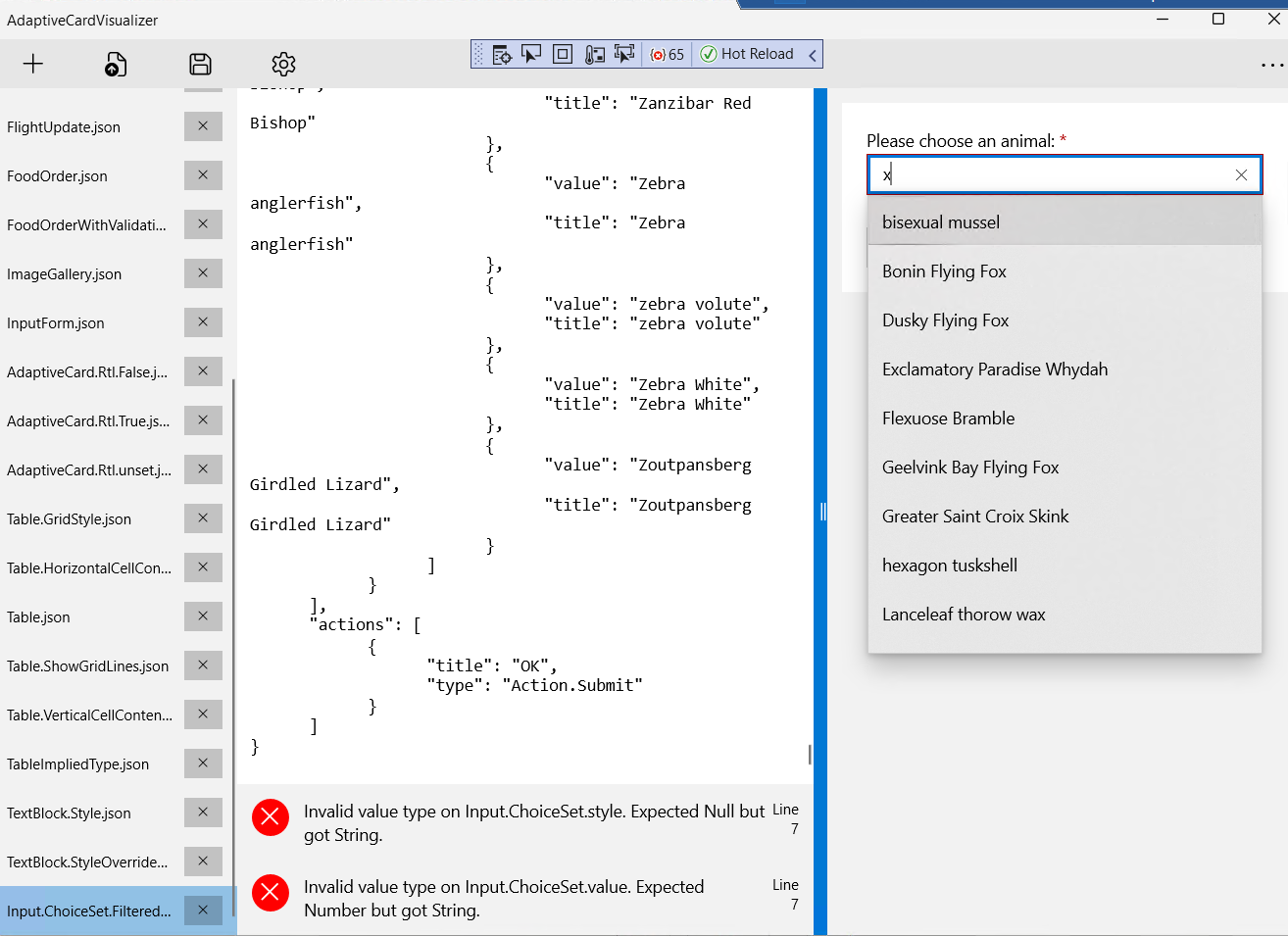 [Rendering] UWP ChoiceSet - validation error and choice is opened automatically when submitting ...