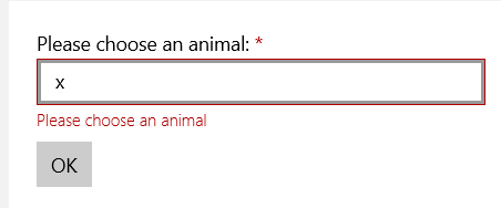 [Rendering] UWP ChoiceSet - validation error and choice is opened automatically when submitting ...