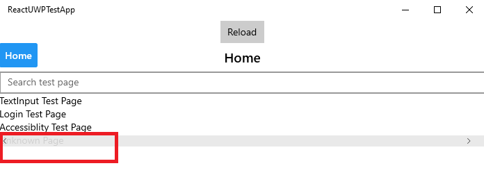 The last item of FlatList is not clickable · Issue #3254 · microsoft/react-native-windows · GitHub