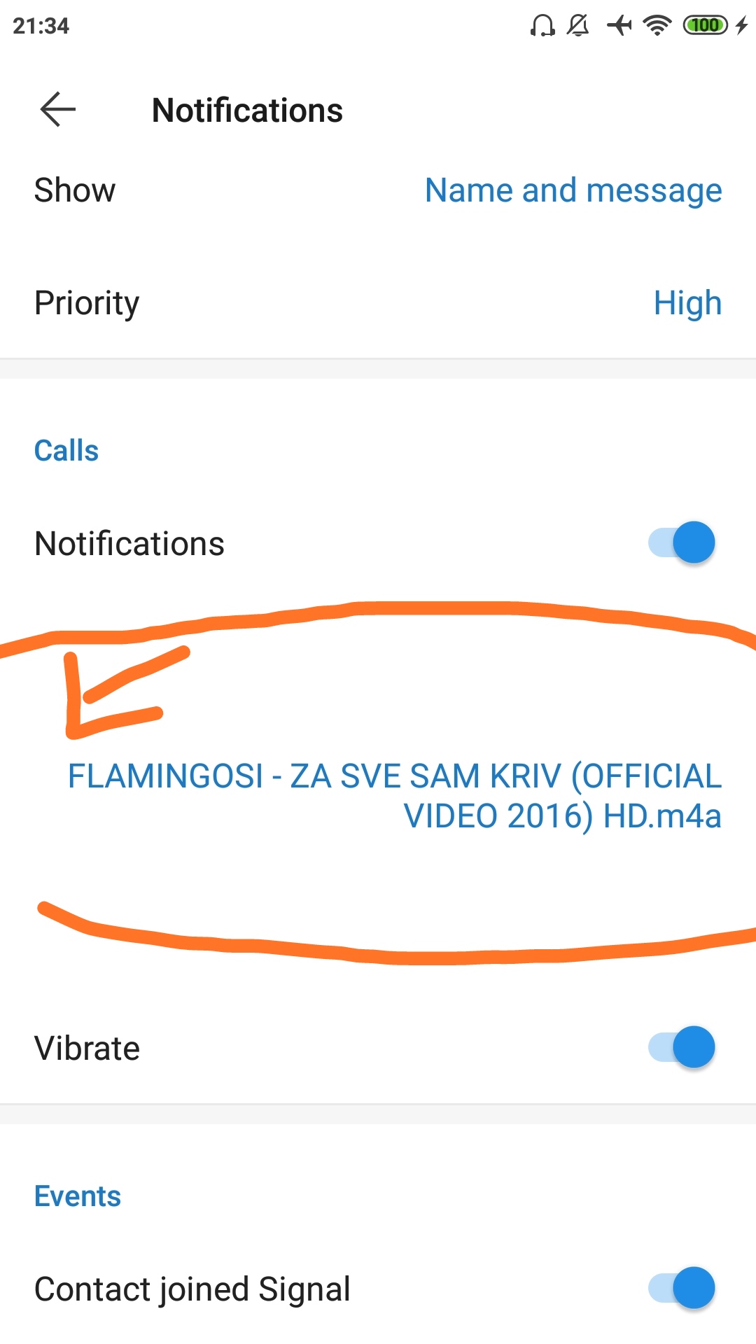In Settings Some Options Text Is Not Displayed Correctly · Issue 9514 · Signalappsignal