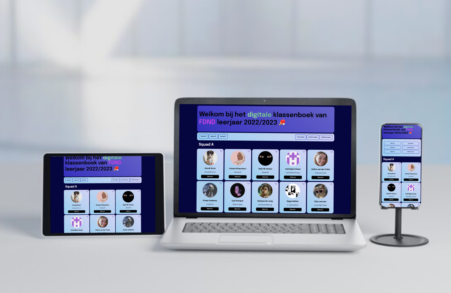 GitHub - Knetters/connect-your-tribe-squad-page: Redesign met je squad page