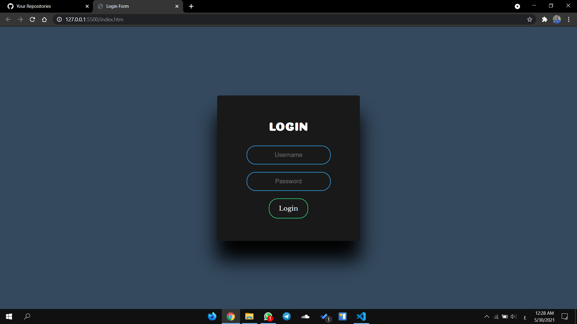 GitHub - alisamirali/Simple-Login-Page: Simple Login Page