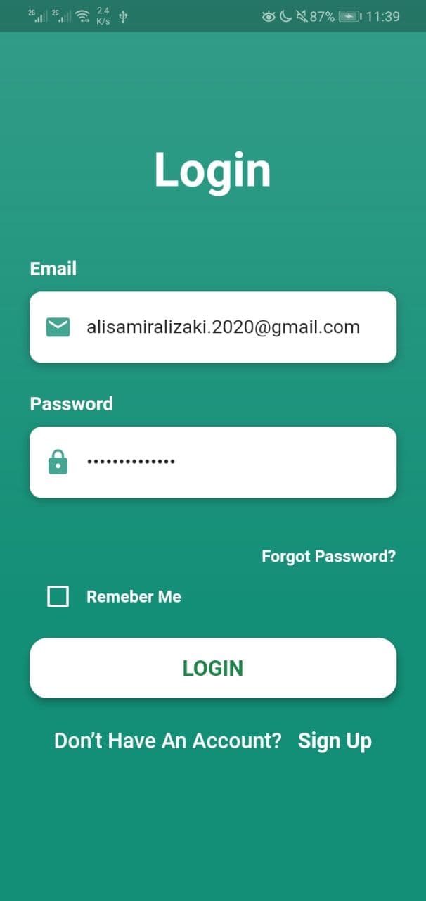GitHub - alisamirali/Login-Page-UI