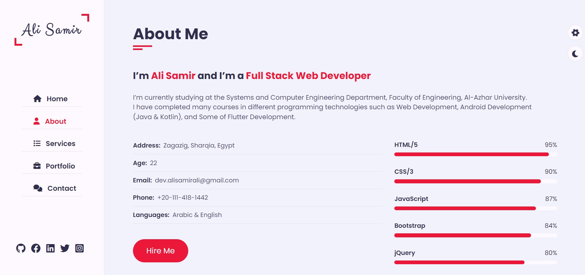 GitHub - alisamirali/My-Portfolio