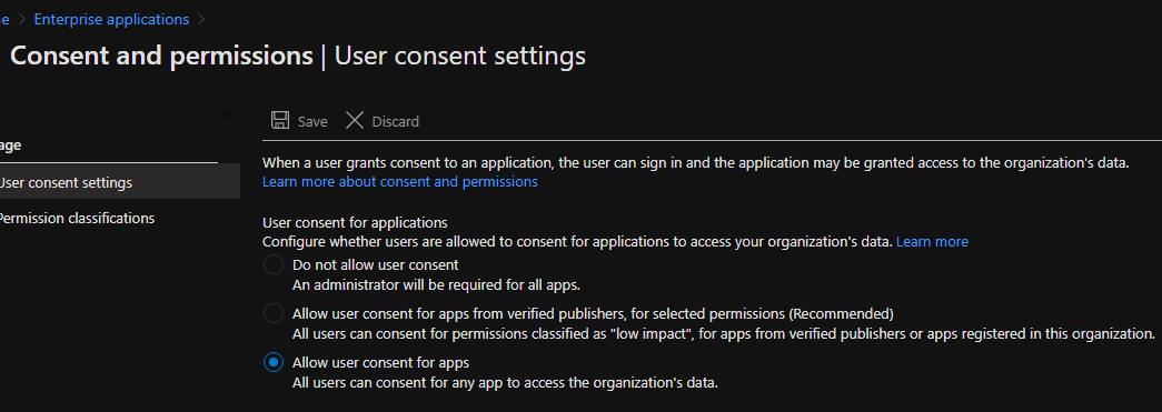 Can't change "Who Can Consent" to "Admins and Users" when adding Scope to Expose an API · Issue ...