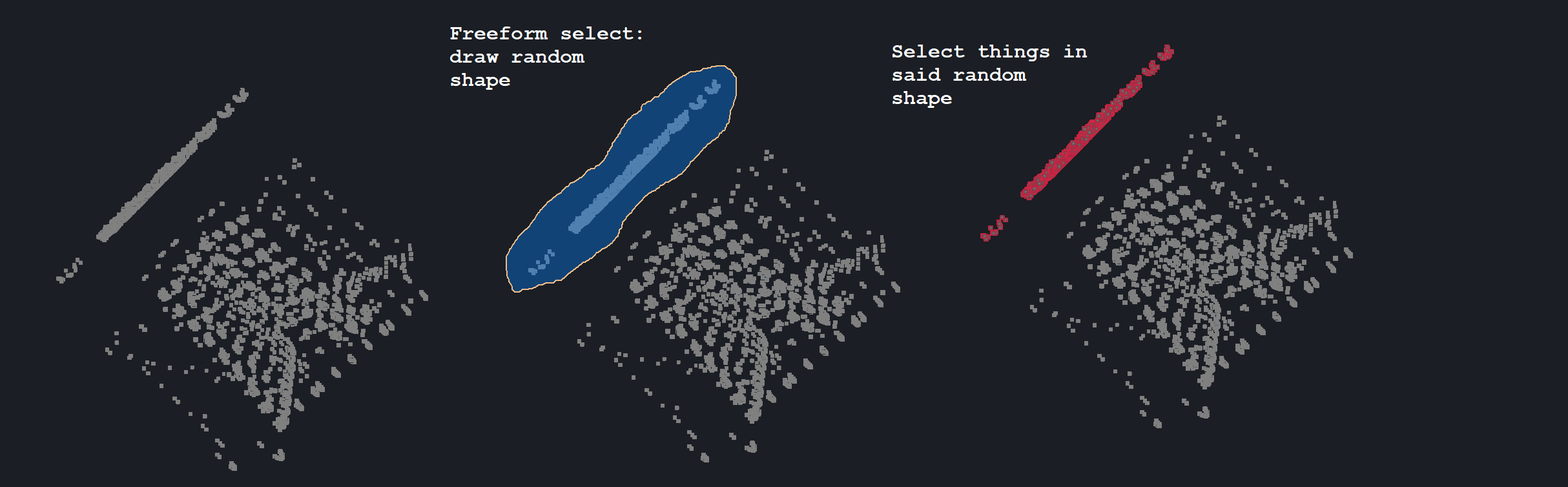 Freeform Select in the graph · Issue #1268 · constellation-app ...