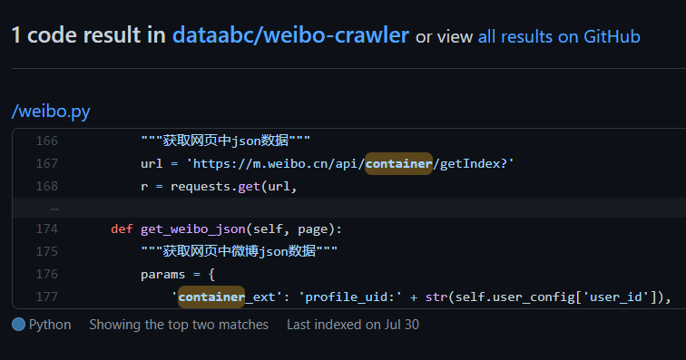 通过修改 config.json 实现下载自己微博 · Issue #375 · dataabc/weiboSpider · GitHub