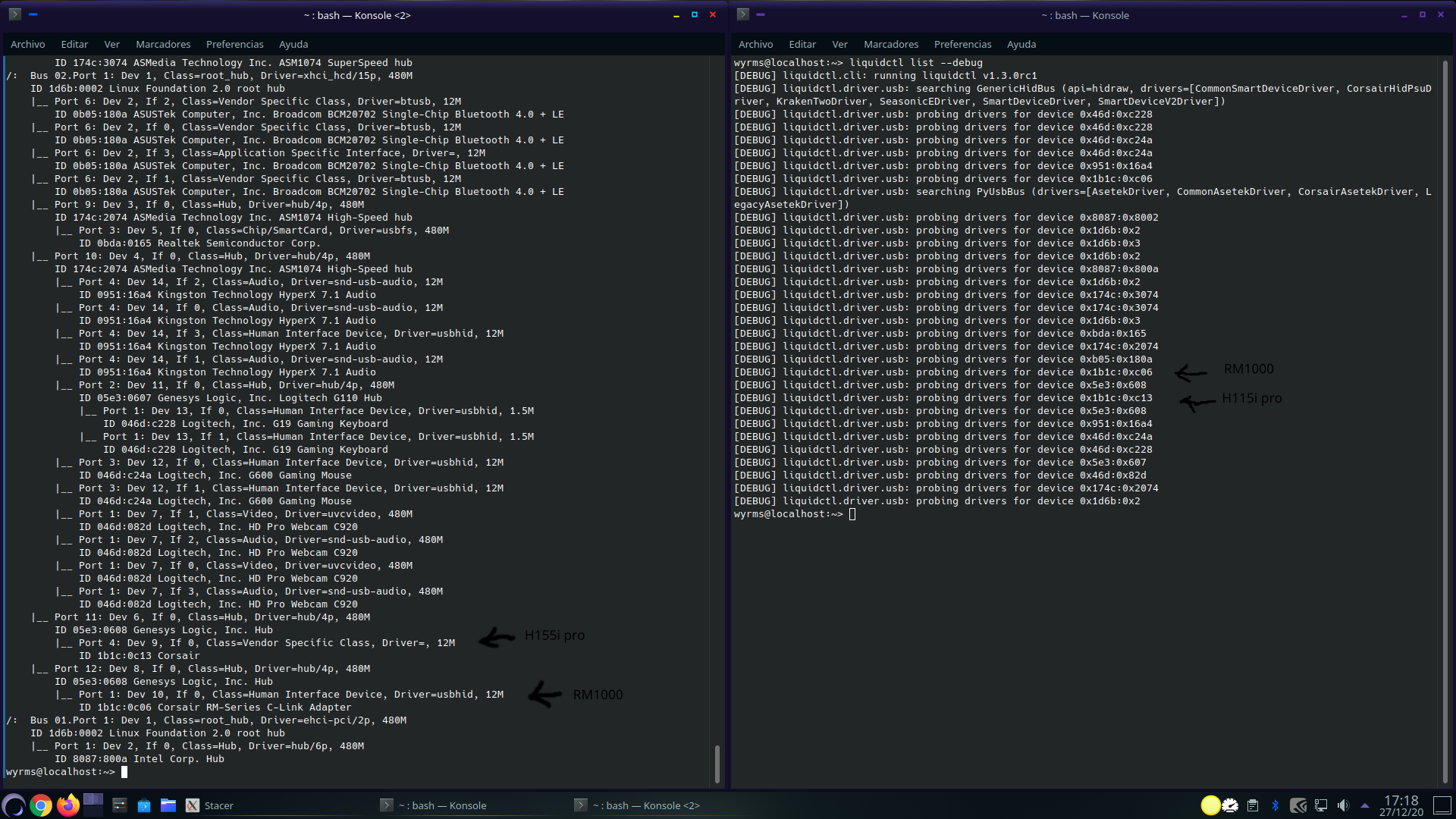 Does not recognize devices · Issue #248 · liquidctl/liquidctl · GitHub