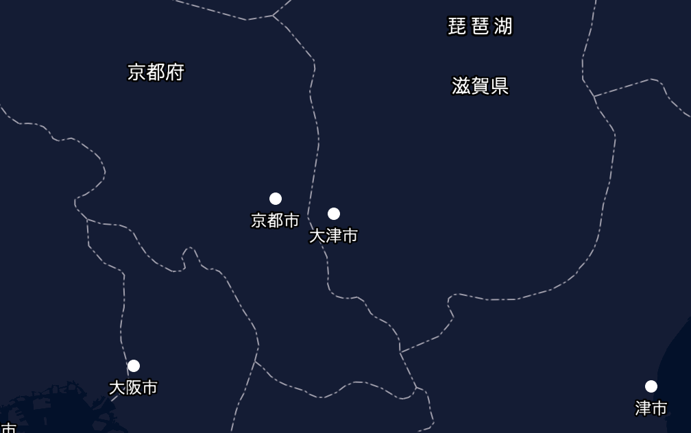 都市の POI のラベルの位置を調整した方がいい？ · Issue #10 · geoloniamaps/midnight · GitHub