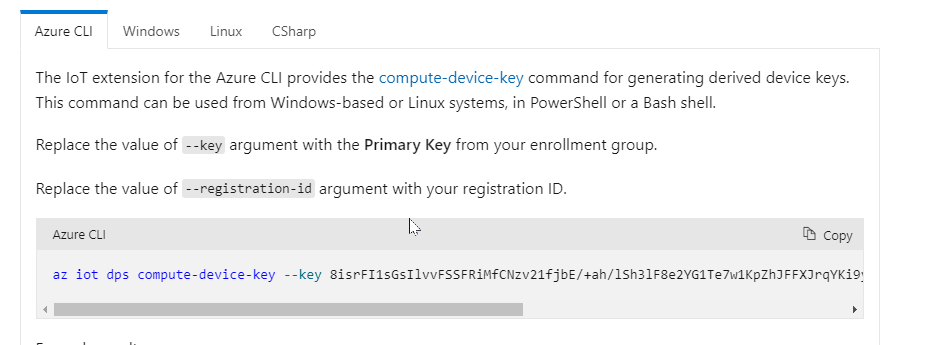 "az iot dps enrollment-group registration" - How to register a device in an enrollment group ...