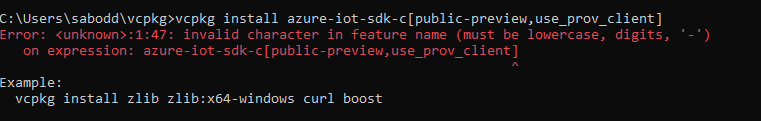 Having a problem with vckpg: installing the Azure IoT SDK for C · Issue #12180 · microsoft/vcpkg ...