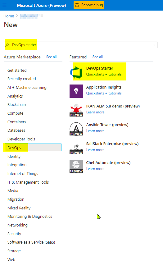 DevOps Projects has been renamed to DevOps Starter. · Issue #60181 · MicrosoftDocs/azure-docs ...