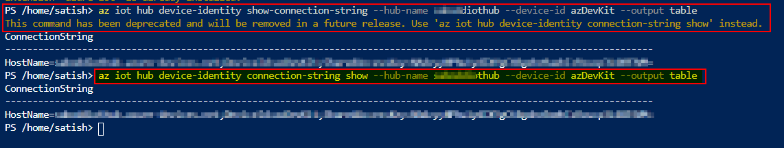 Deprecated command in quickstart doc · Issue #61717 · MicrosoftDocs/azure-docs · GitHub