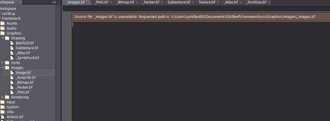 [BUG] Renaming a file causes the ide to show the old file as missing · Issue #518 · beefytech ...