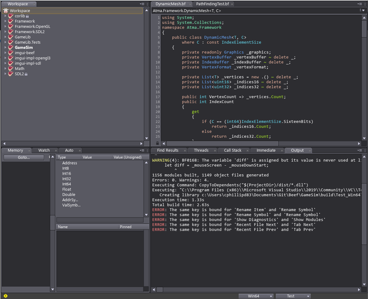 [Enhancement] Save docked windows positions · Issue #528 · beefytech/Beef · GitHub