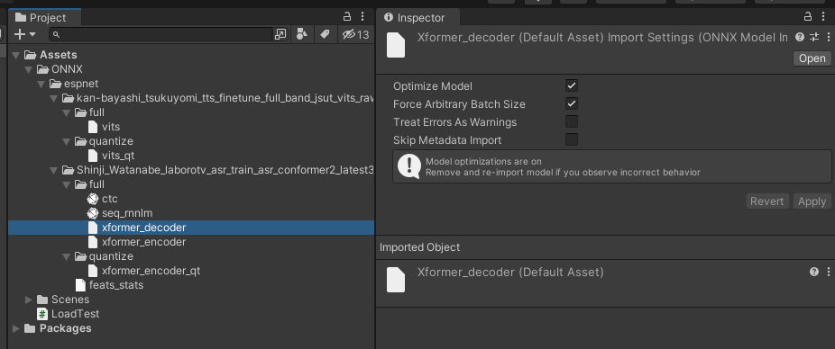 Could I use ESPNet2 in Unity? · espnet espnet · Discussion #4652 · GitHub