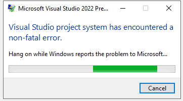 "View Code" command on Form1.resx crashes devenv · Issue #7619 · dotnet/project-system · GitHub