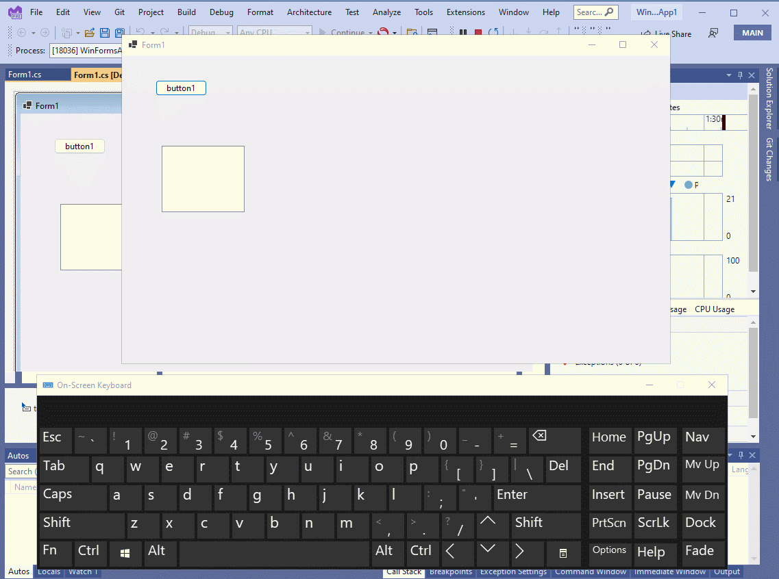 When AutoPopDelay is the custom value, the keyboard toolTip for listview control is disappearing ...