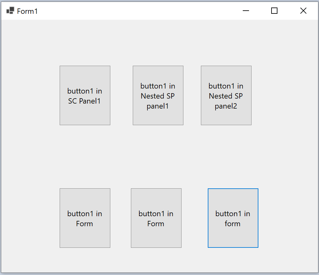 Child controls in nested split container scale incorrectly on secondary monitor. · Issue #5957 ...