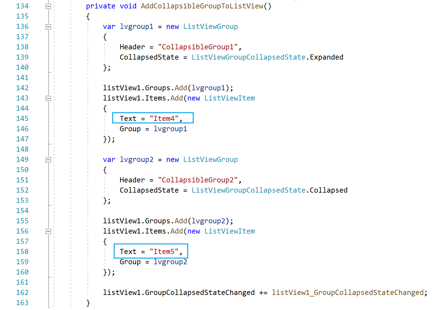 Same names for TreeView and ListView items · Issue #6846 · dotnet/winforms · GitHub