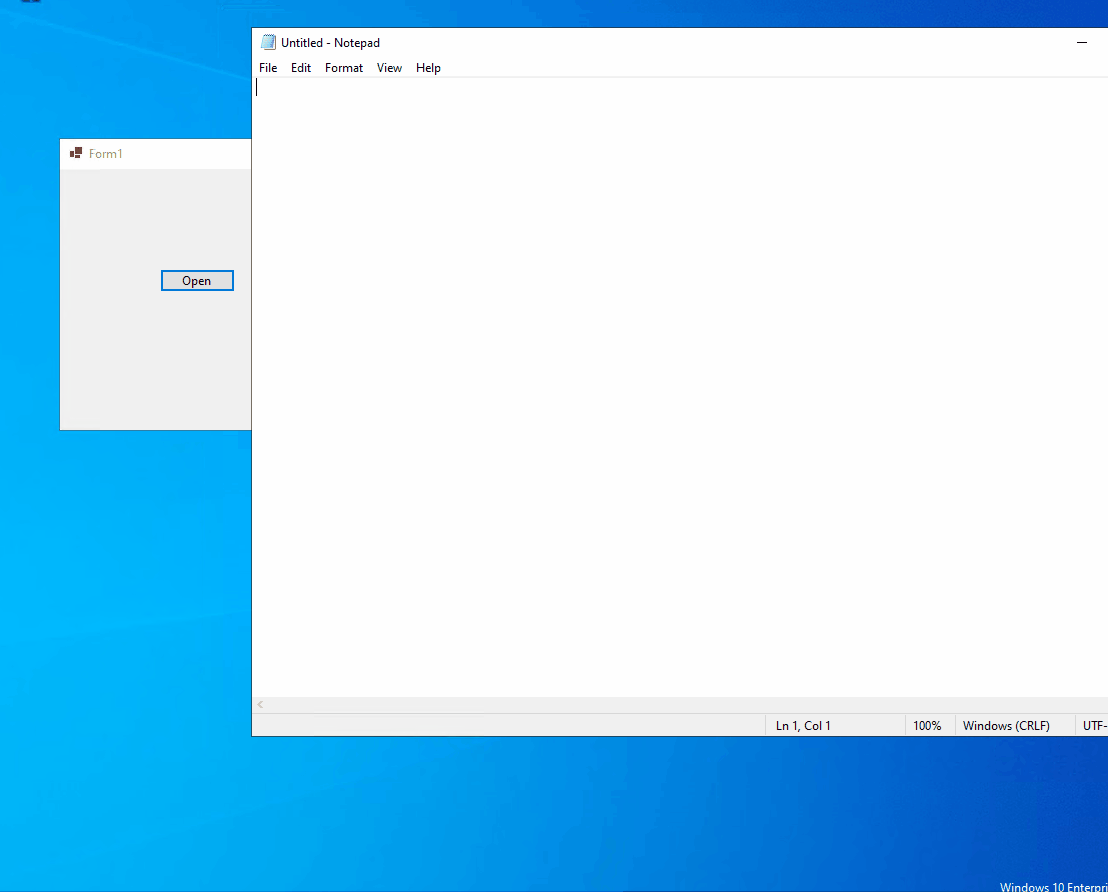 Make the owner window foreground, when the child window that the user ...