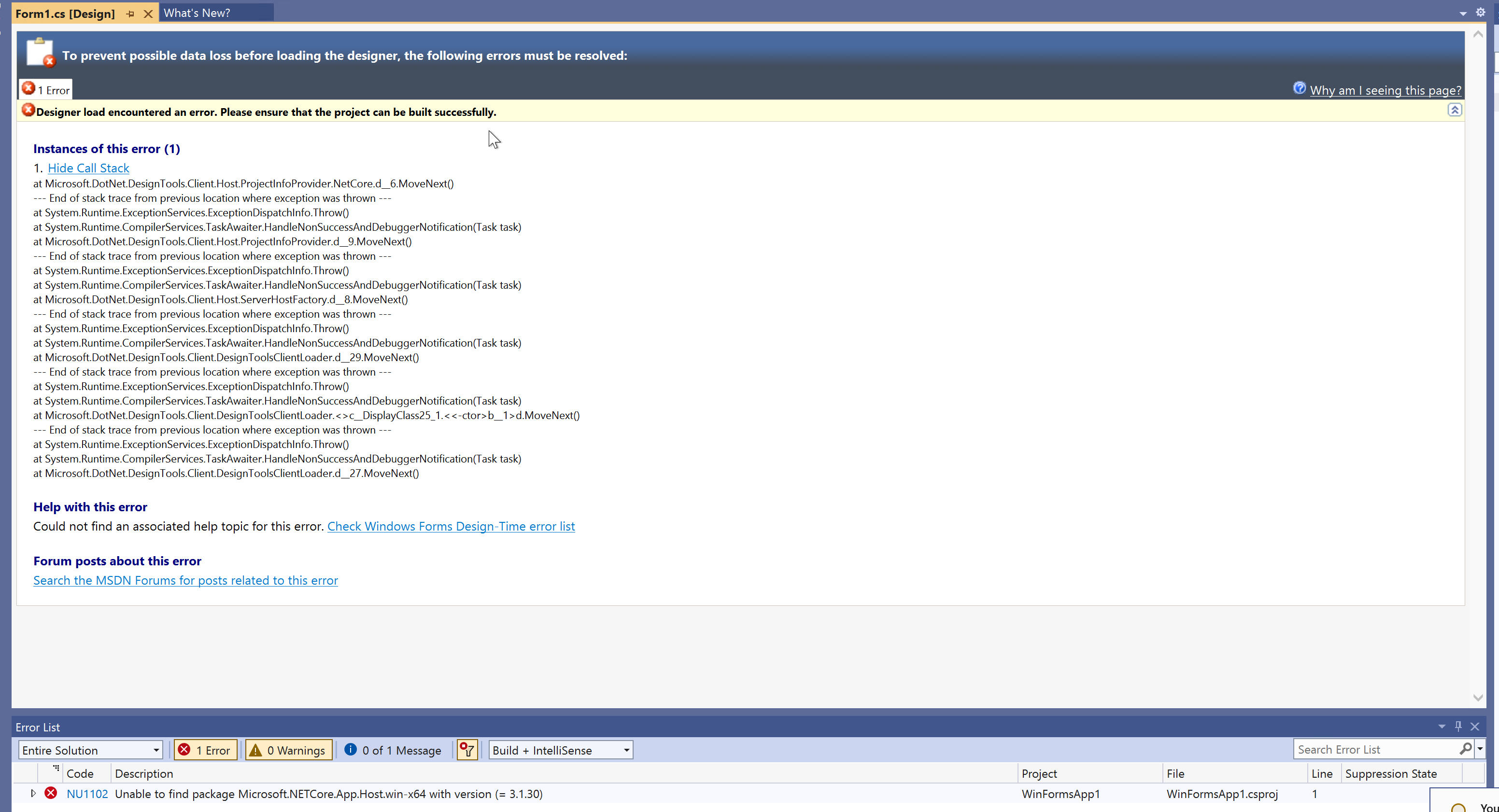Unable to build .NET Core 3.1 or .NET 6.0 after installed .NET 7.0 RTM SDK · Issue #28027 ...