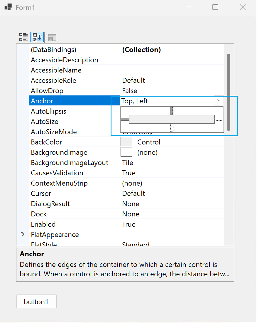 Align and Anchor editors in PropertyGrid do not fill whole width · Issue #8933 · dotnet/winforms ...