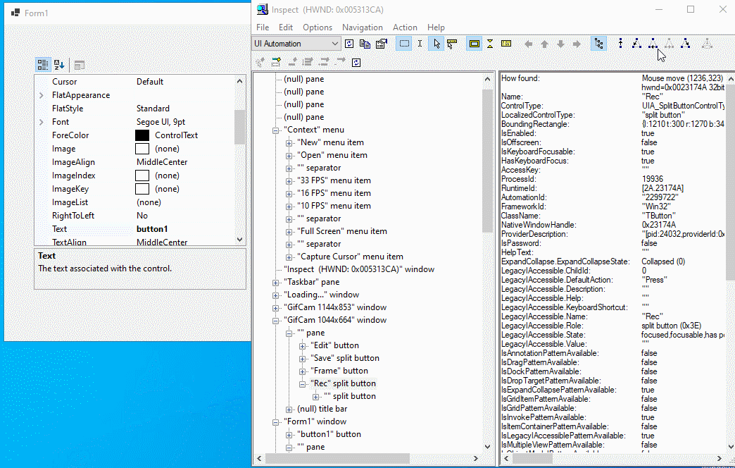 Inspect cannot focus on drop-down editor of Text property · Issue #3796 ...