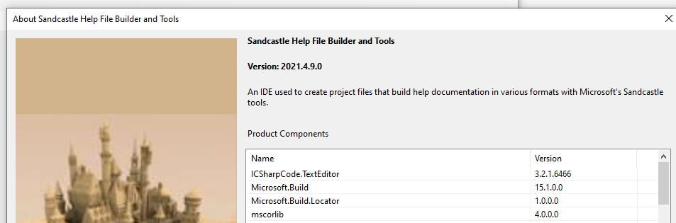 Unexpected Error · Issue #851 · EWSoftware/SHFB · GitHub