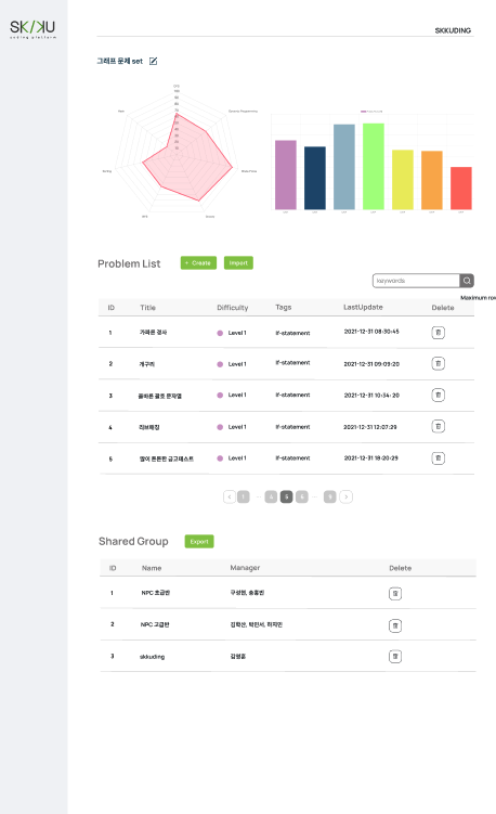 [Feature] admin - group problem pool 페이지 구현 · Issue #273 · skkuding/codedang · GitHub