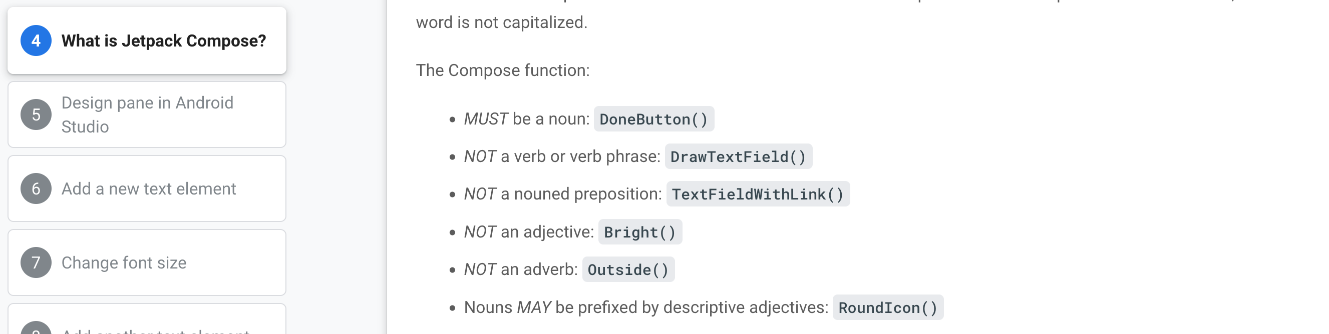 Text composables: Inconsistencies with naming convention · Issue #265 · google-developer ...