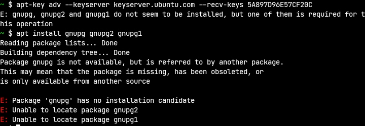 [Bug]: The APT mirror station cannot be replaced · Issue #800 ...