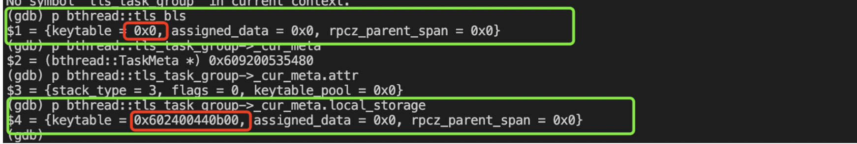 用户注册的bthread local变量析构函数触发bthread切换引起coredump · Issue #1776 · apache/brpc · GitHub