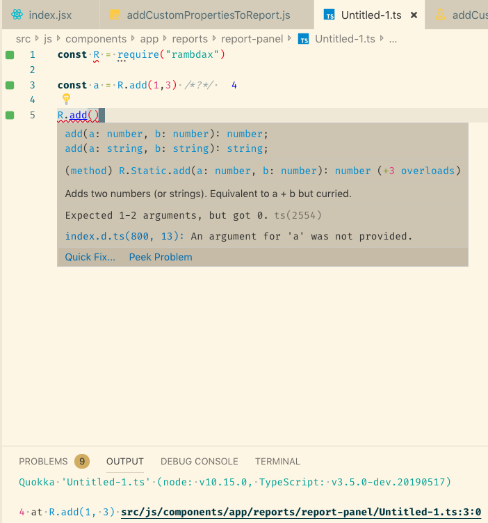 Type information missing when importing into scratch file · Issue #347 ...