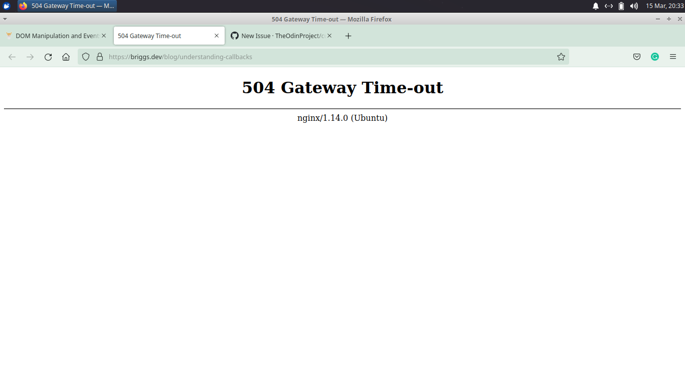 Bug Dom Manipulation And Events Article Link Not Working · Issue 23804 · Theodinproject