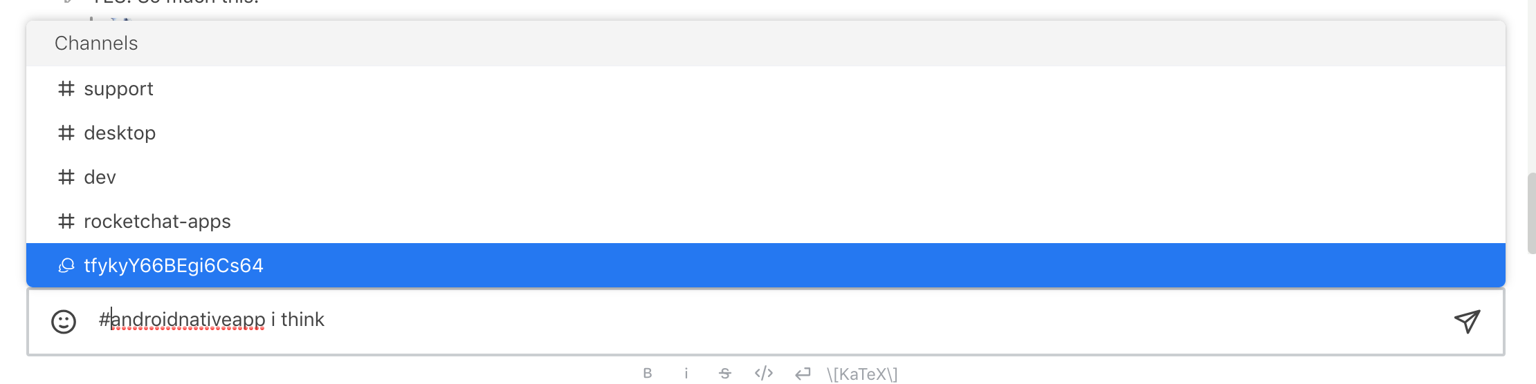 Auto-complete popup issues · Issue #14602 · RocketChat/Rocket.Chat · GitHub